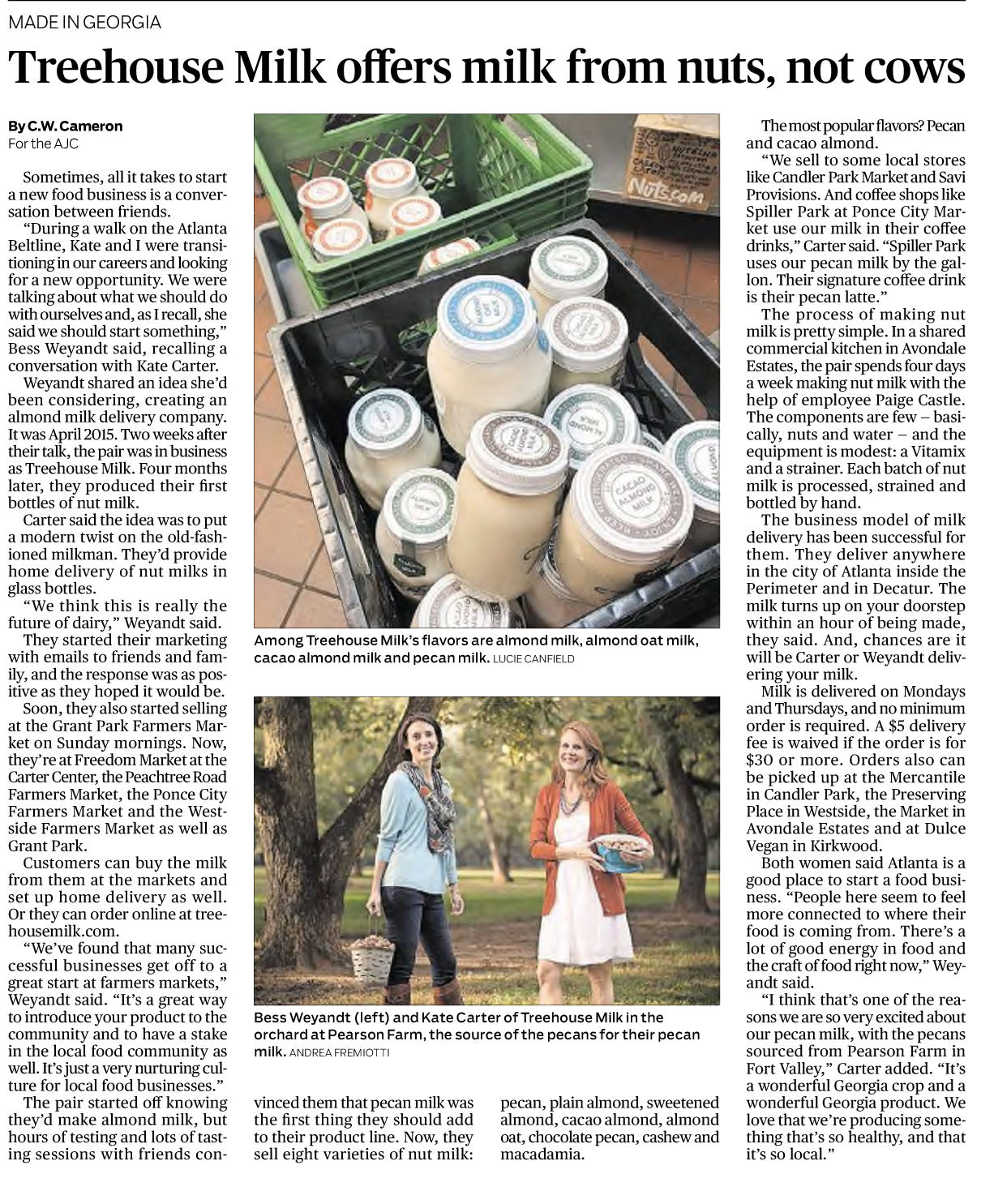 AJC – Treehouse Naturals